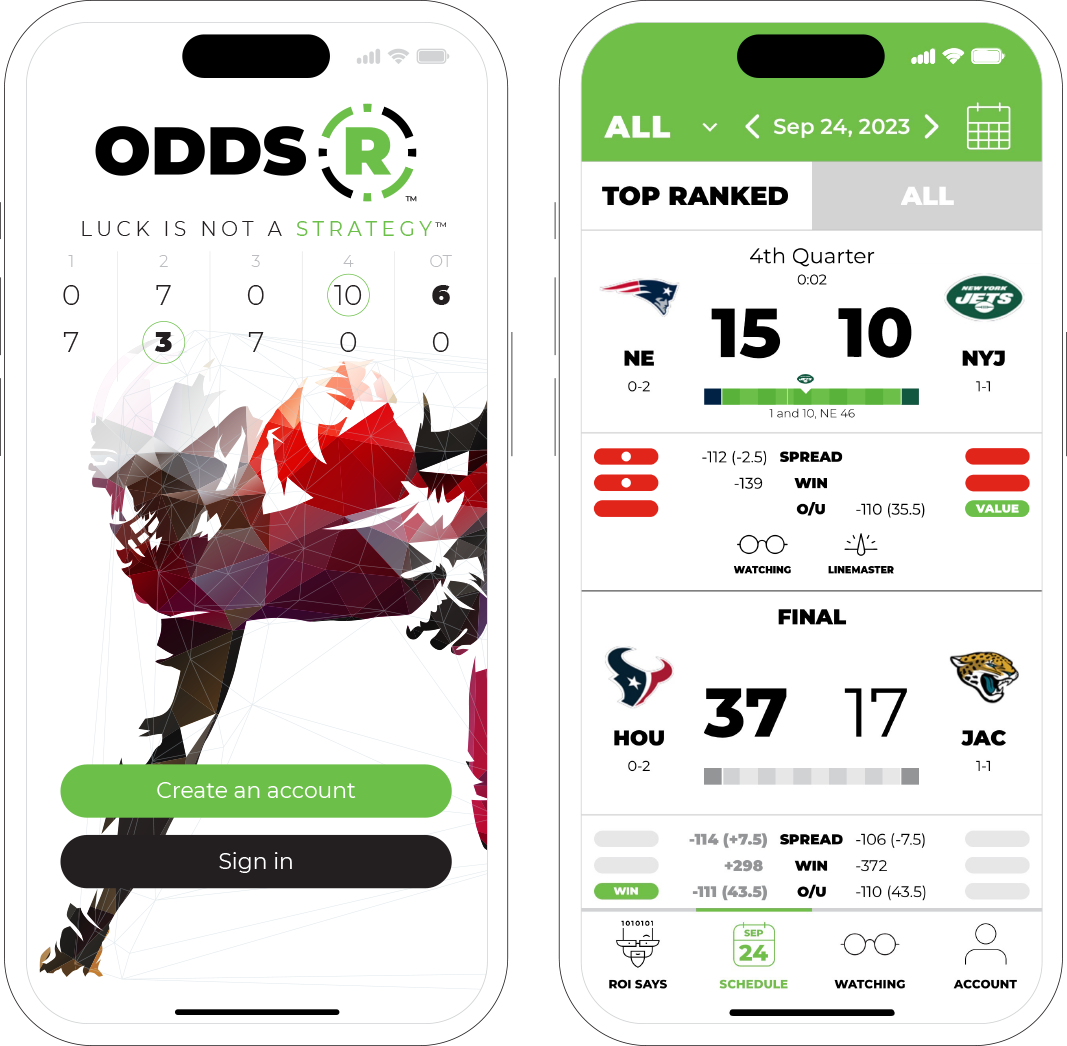 OddsR™ App: Sports Betting Picks